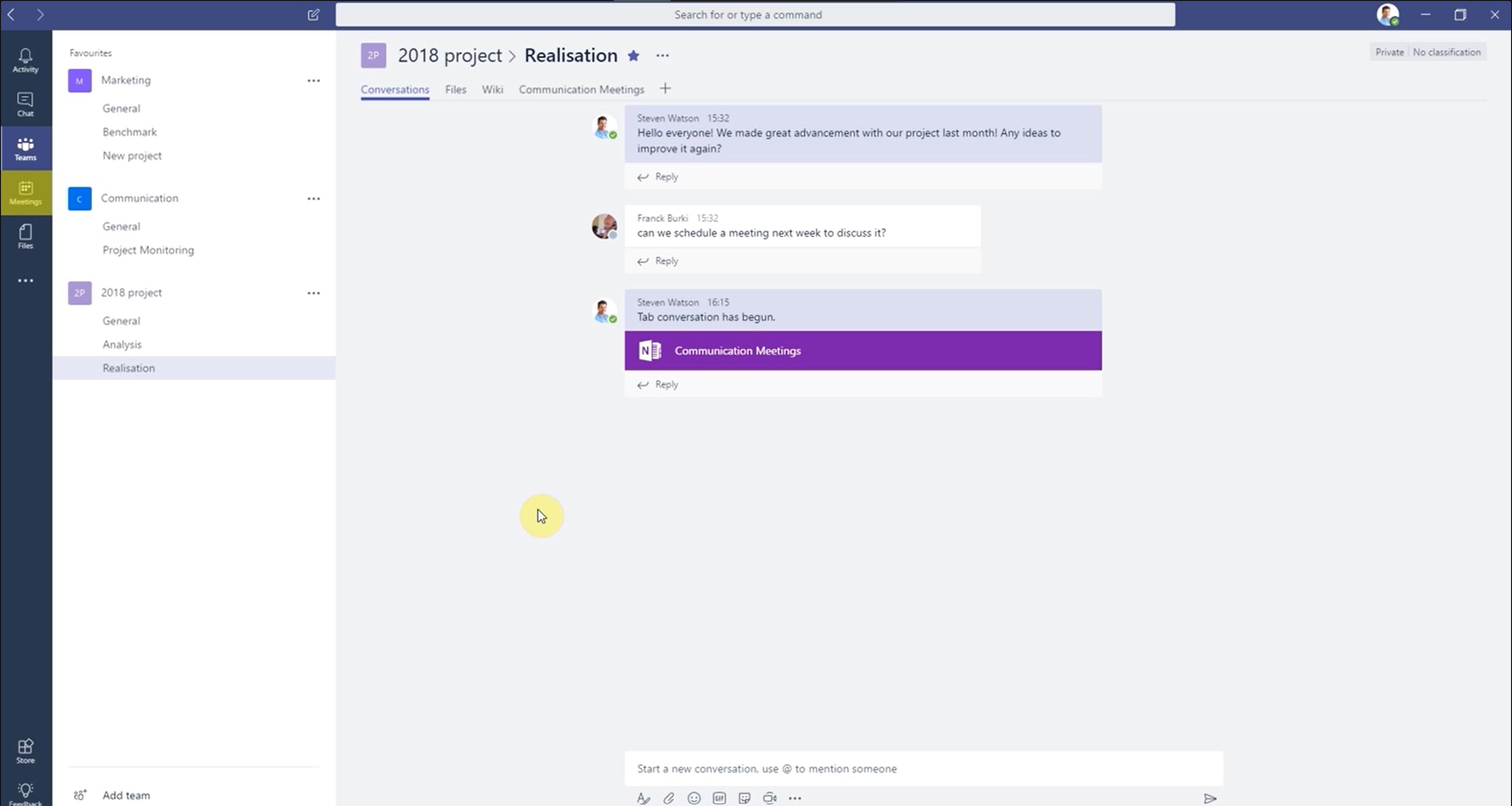How do I manage a meeting on Teams? - Mandarine Learn